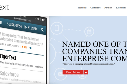 即时通信在企业市场也有搞头：主打安全易用的TigerText获得2100万美元B轮融资，已拿下多家美国Top100医院客户-36氪
