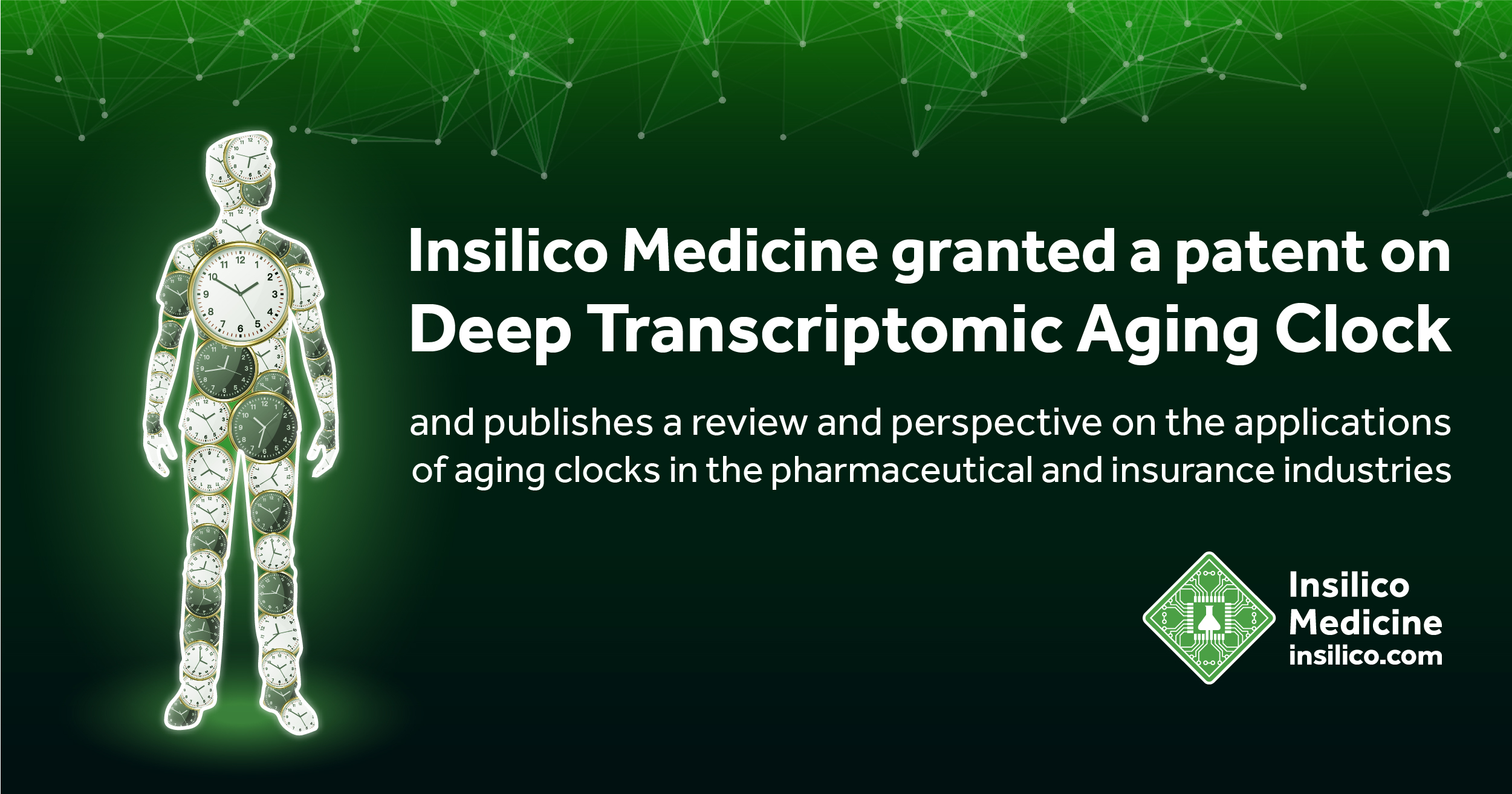 Insilico Medicine 发表“衰老时钟”论文及关键专利 | 36氪新药新疗法-36氪