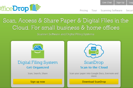 OfficeDrop帮你把移动设备变成扫描仪，并将纸质文件变成内容可搜索的电子文档-36氪
