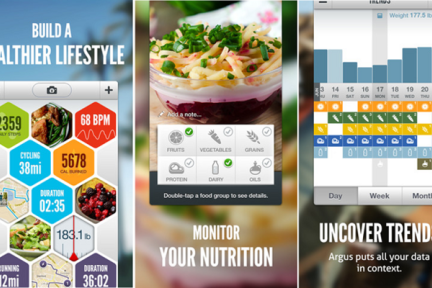 专注健康领域的移动开发商Azumio推出Argus，可帮你记录饮食睡眠运动等生活的方方面面-36氪
