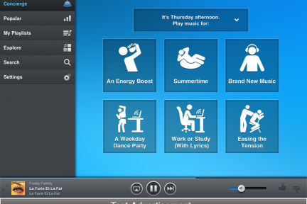 在Android版加入核心功能Concierge后，免费音乐服务Songza再增200万新用户-36氪