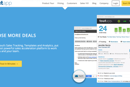 邮件追踪服务商ToutApp获1500万美元B轮融资，欲打造整合型营销神器-36氪