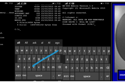 回到原点，微软发布 MS-DOS Mobile 手机操作系统-36氪