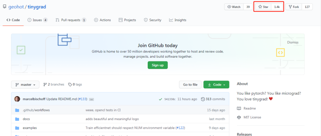 GitHub 1400星，天才黑客开源深度学习框架tinygrad-36氪