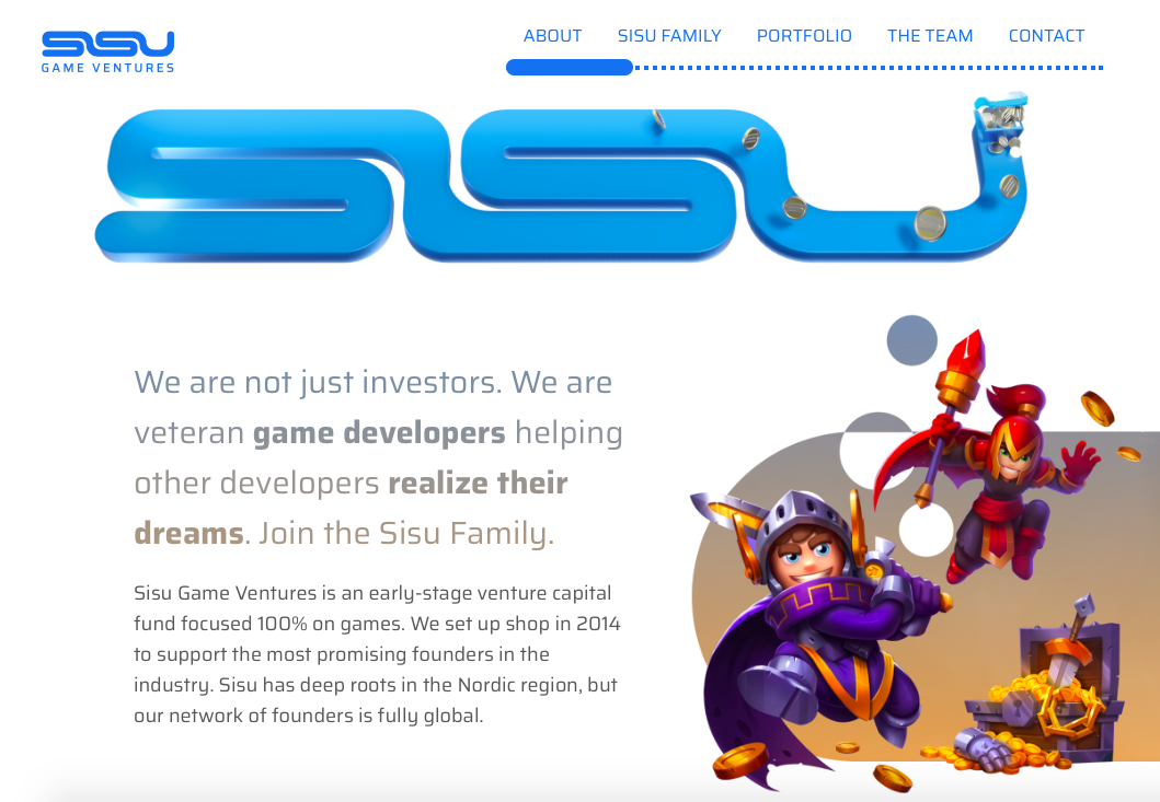 国外创投新闻 | 种子基金「Sisu Game Ventures」首轮融资5000万美元，-笑奇网