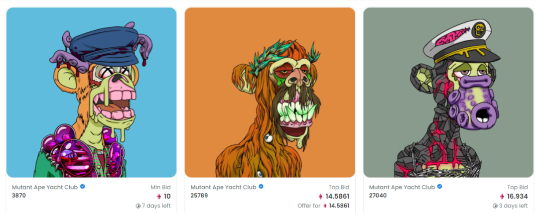 无聊猿、加密朋克等NFT交易额已突破20亿美元，还有哪些NFT值得关注？-36氪