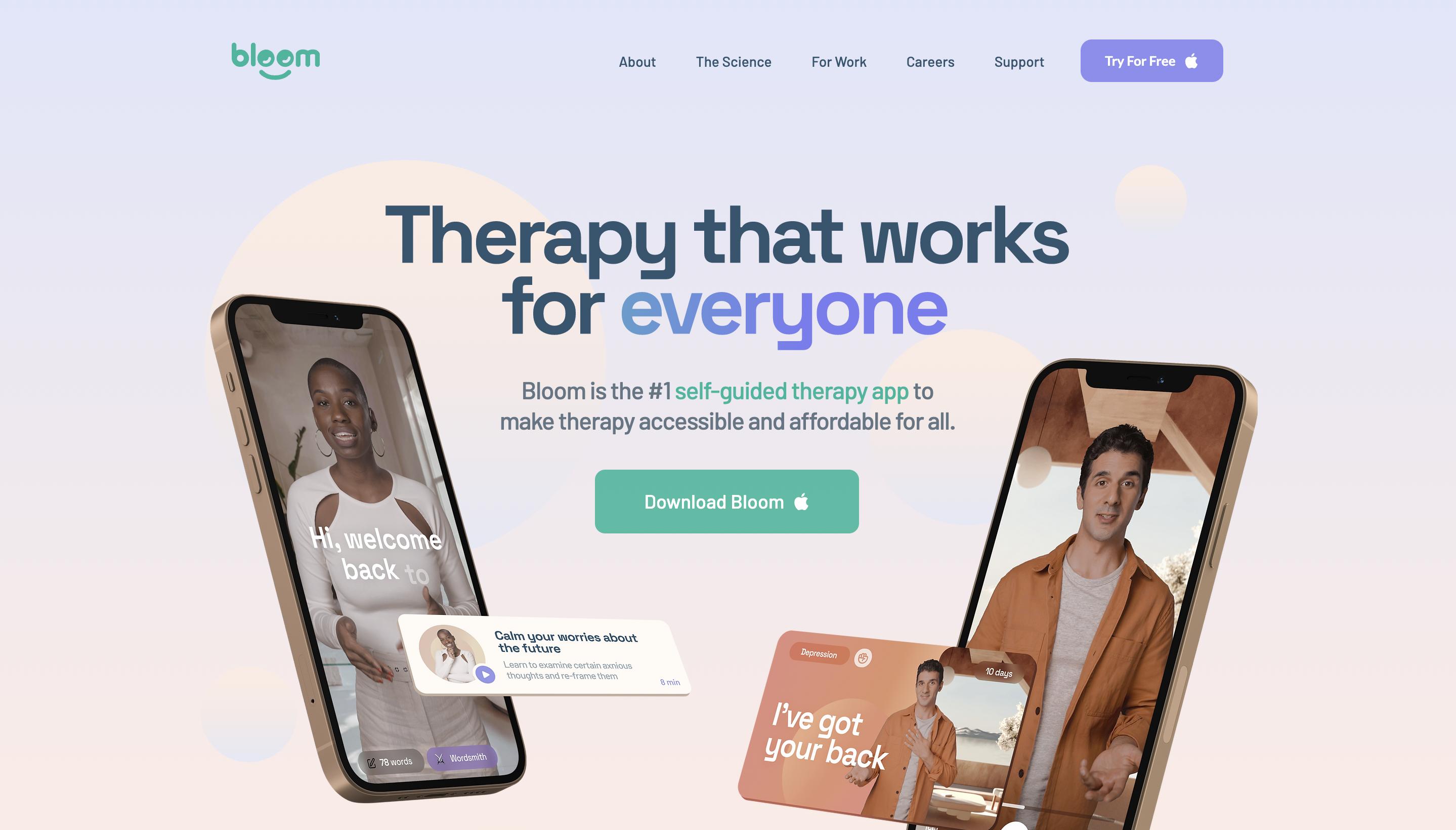 海外new things | 心理健康平台「Bloom」种子轮融资800万美元，鼓励用户成为自己的认知行为治疗师-36氪