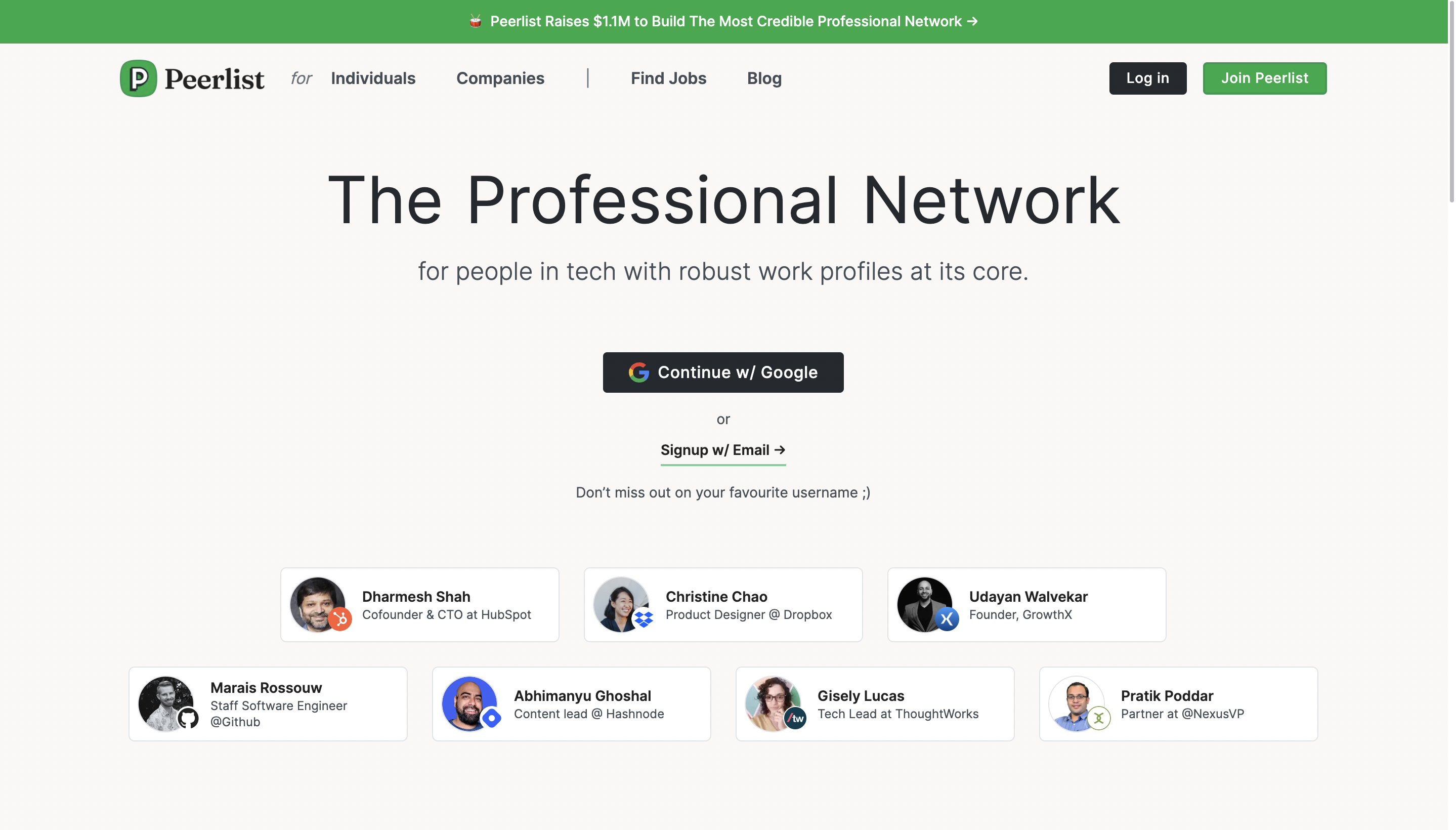 海外new things | 职场社交平台「Peerlist」种子轮融资110万美元，为技术型求职者整合工作成果档案-36氪