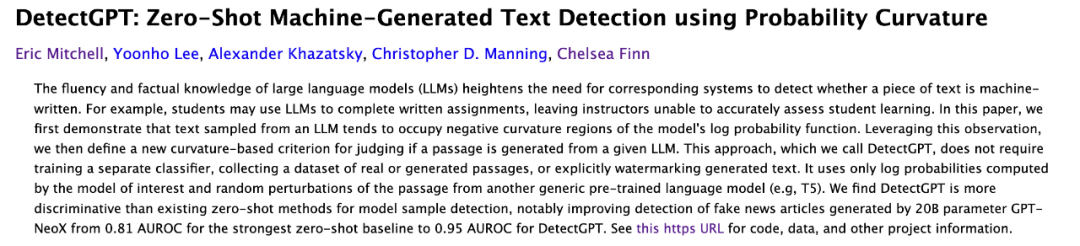 斯坦福团队推出DetectGPT，学生用AI写论文要犯难了-36氪