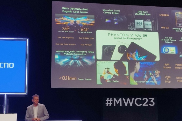 MWC2023 | 传音发布首款折叠屏手机，冲击印度中高端市场-36氪