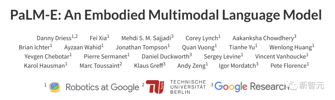 终结者最强大脑，谷歌发布史上最大「通才」模型PaLM-E，5620亿参数，看图说话还能操控机器人-36氪