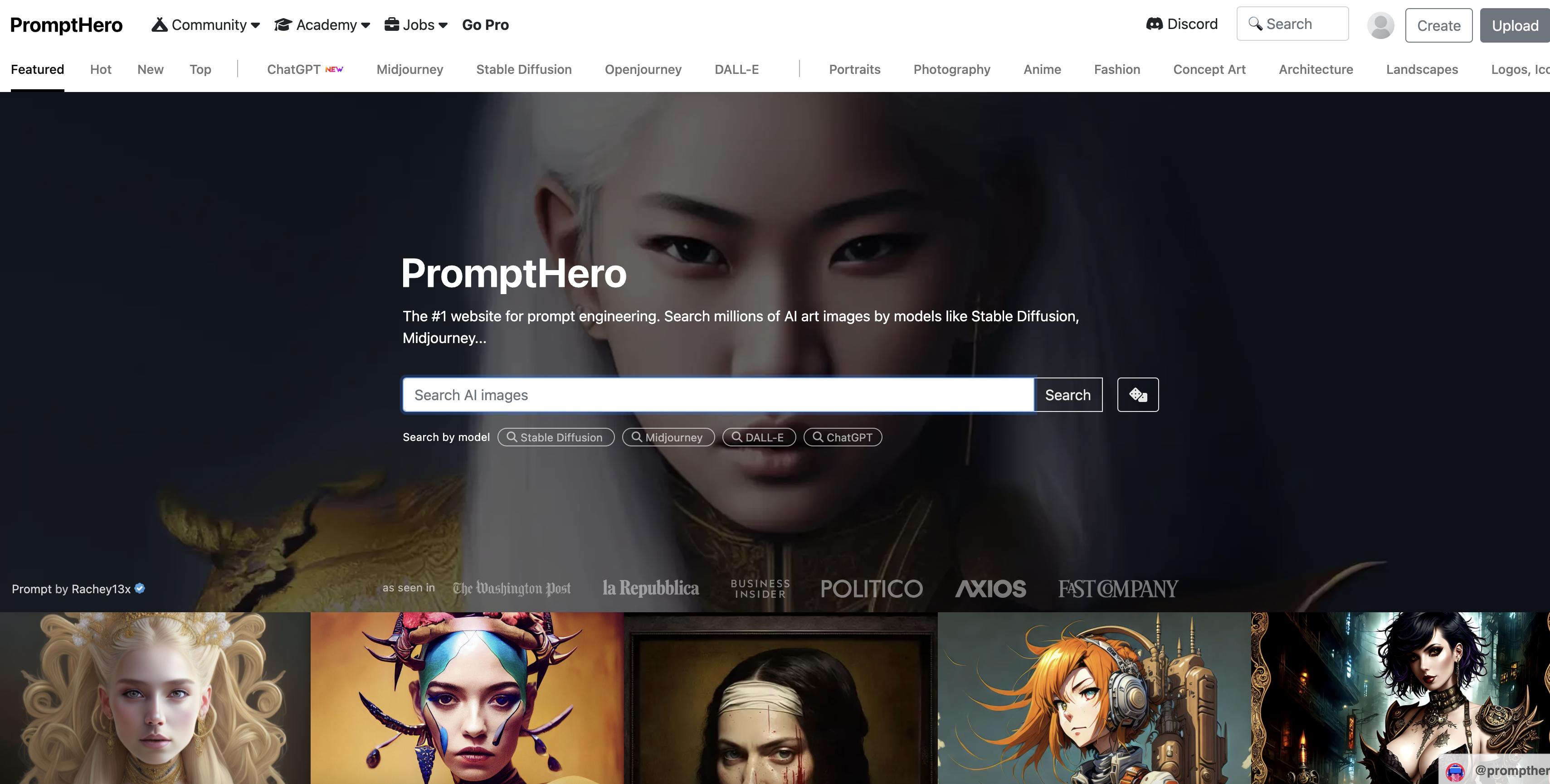 想成为顶级 AI 绘画师？先让这 7 个平台帮你成为 Prompt 高手-36氪