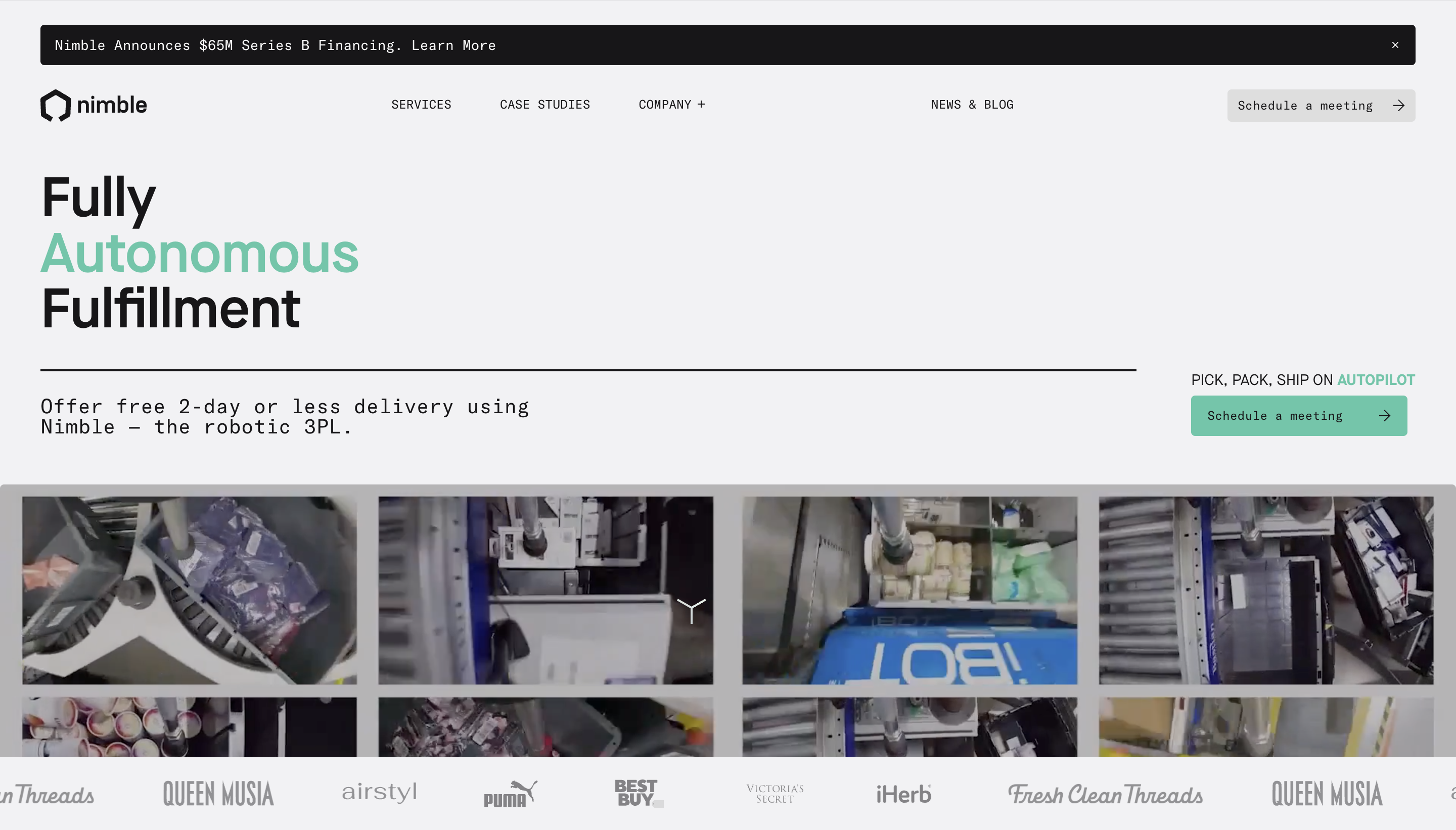 海外new things | 机器人技术初创「Nimble Robotics」B轮融资6500万美元，构建全自动第三方物流仓库-36氪