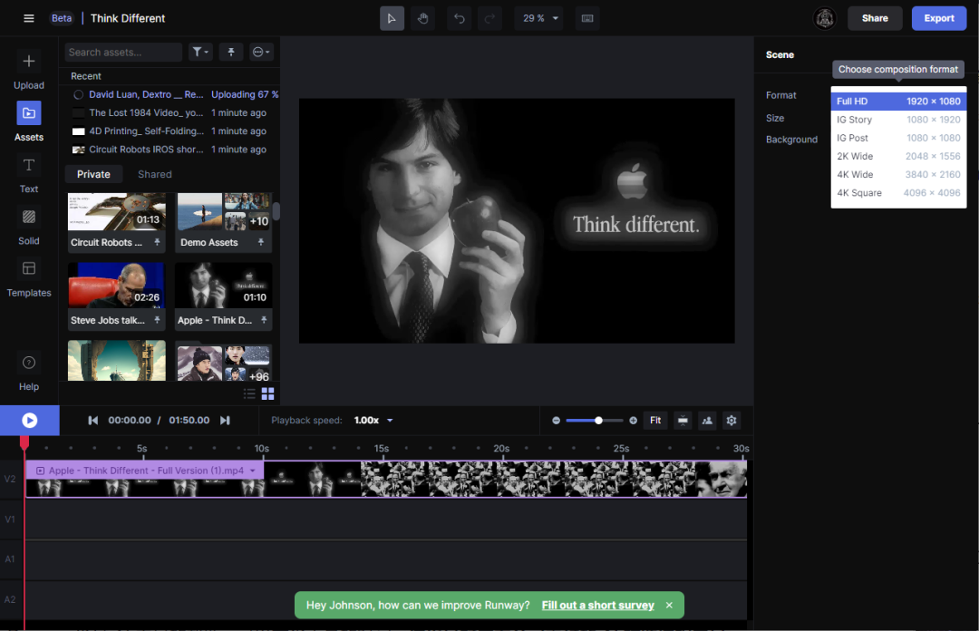 Runway：AI Native Tools工厂，视频生成领域的字节跳动-36氪