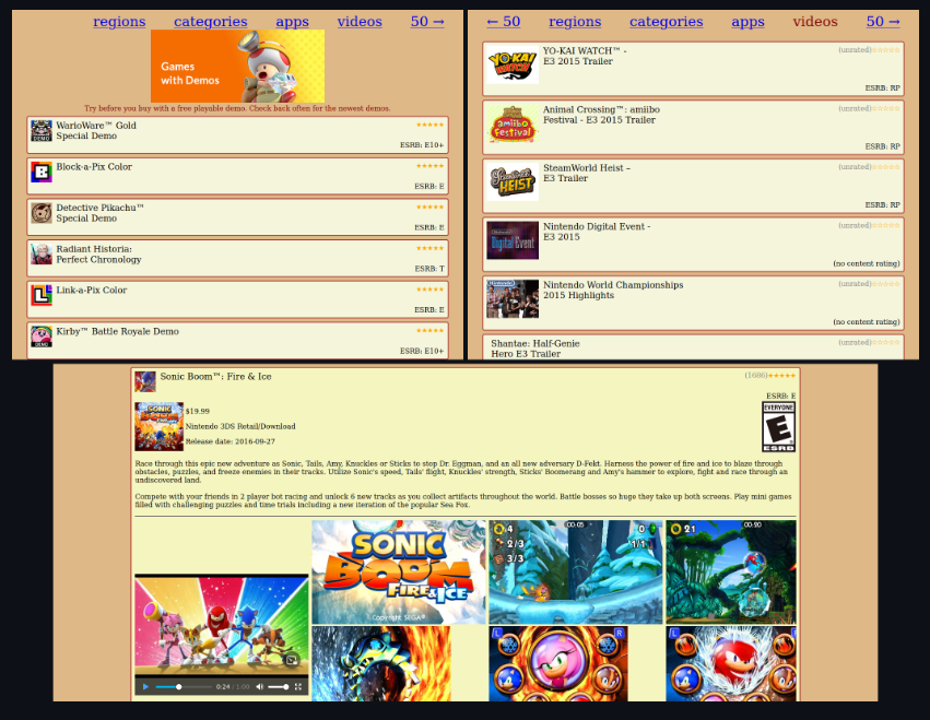 在停运之前，我存下了 3DS eShop 的数据……-36氪