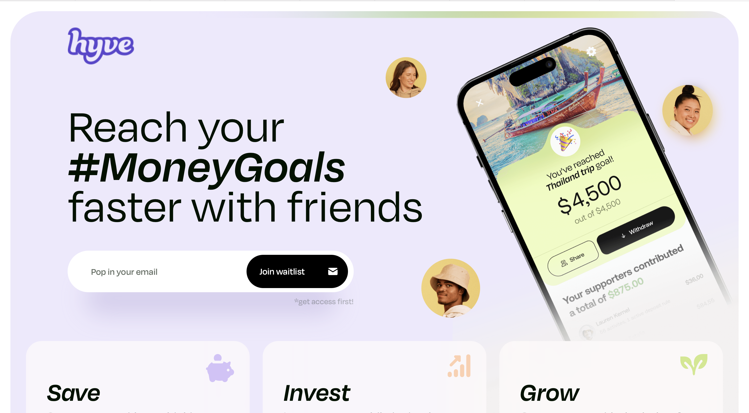 海外new things | 初创公司「Hyve」pre-seed轮融资225万美元，主打多人社交理财App-36氪