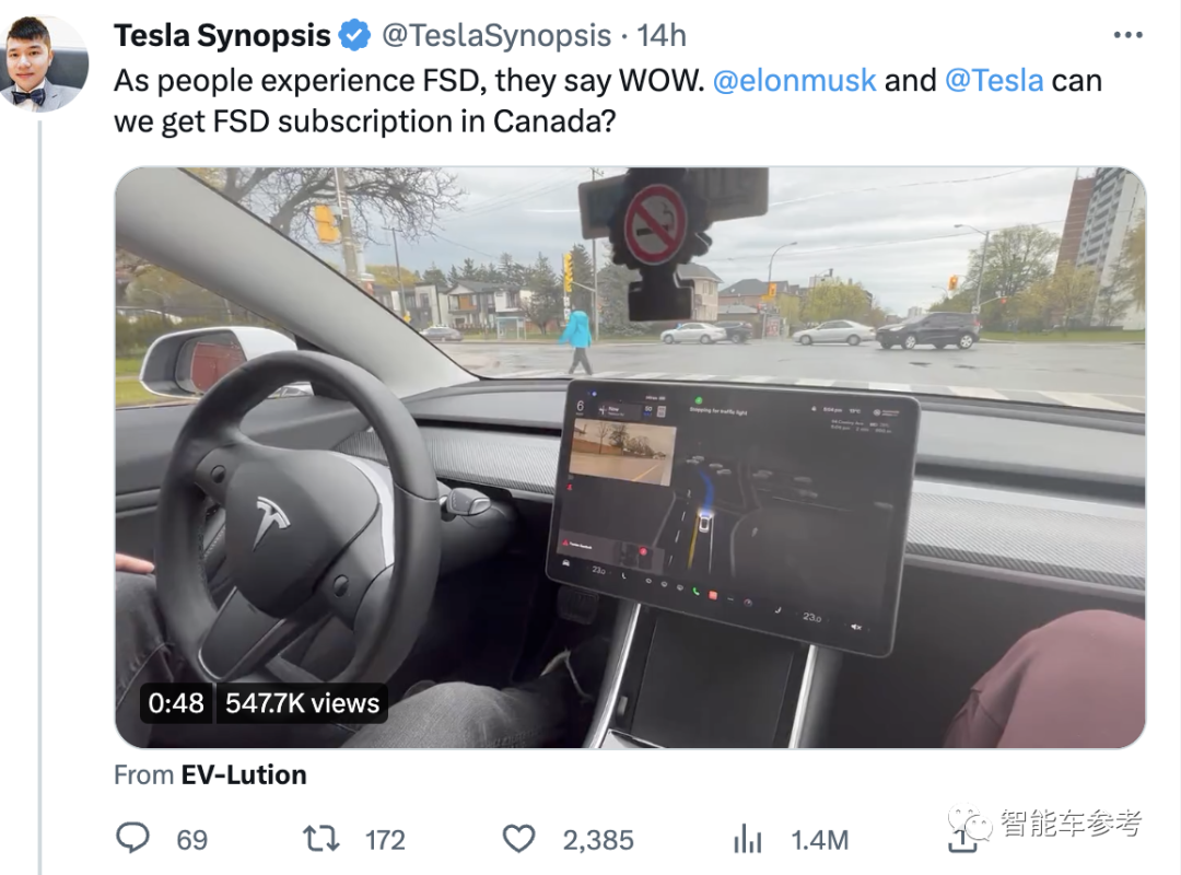 马斯克大变FSD技术路线，V12版本承诺「端到端」输出，全球车主免费试用-36氪