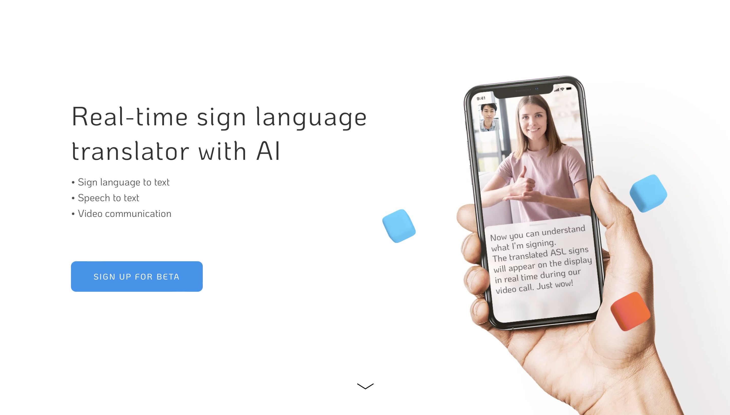 海外new things | 人工智能手语翻译器「SLAIT School」推出互动式教学课程，让手语学习者能按照自己的学习进度练习-36氪