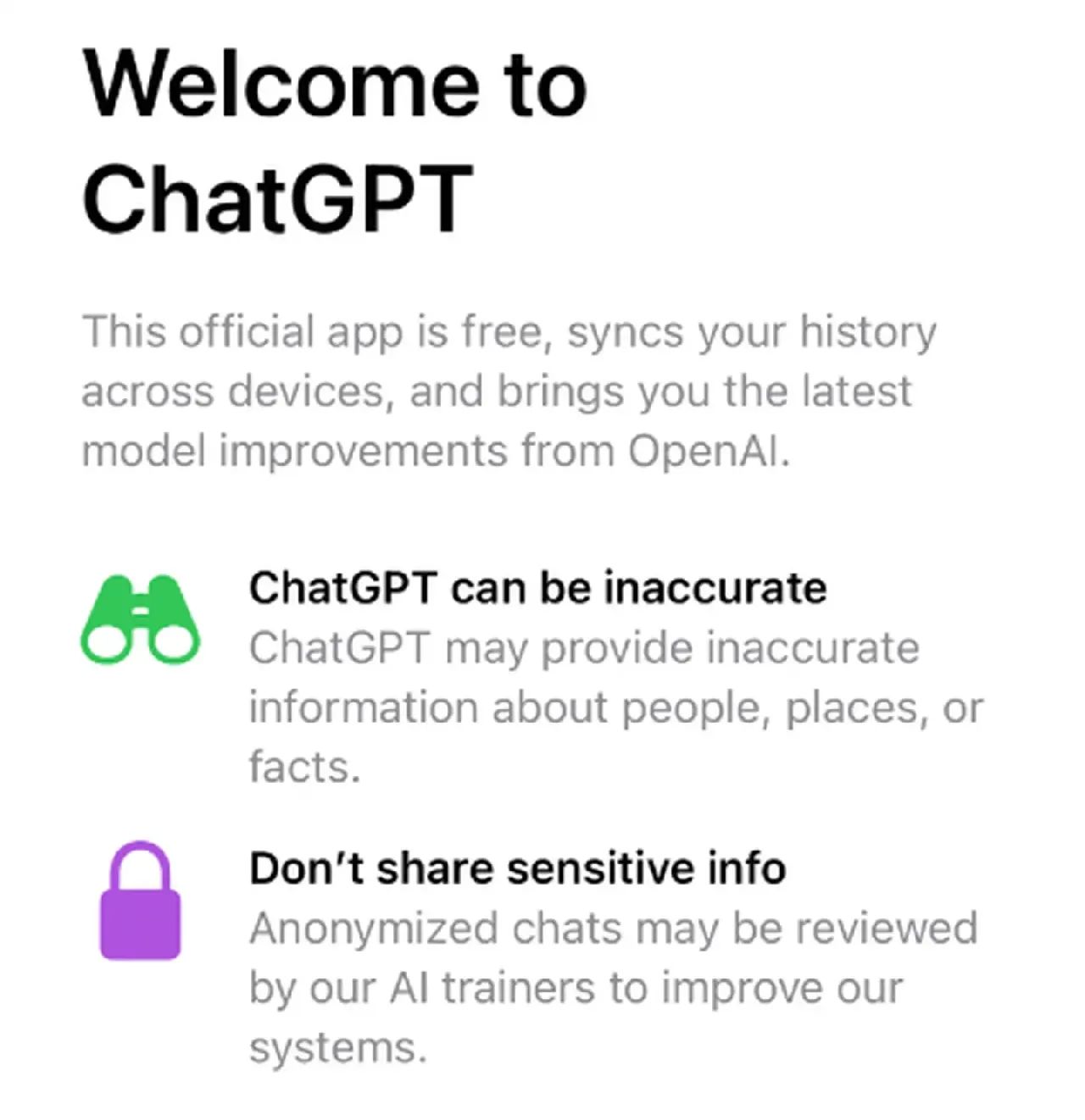 史诗级更新：ChatGPT iOS官方应用突然上线，终于可以在 iPhone用GPT-4了-36氪