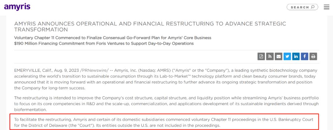 合成生物大火，这家鼻祖级企业竟申请破产-36氪