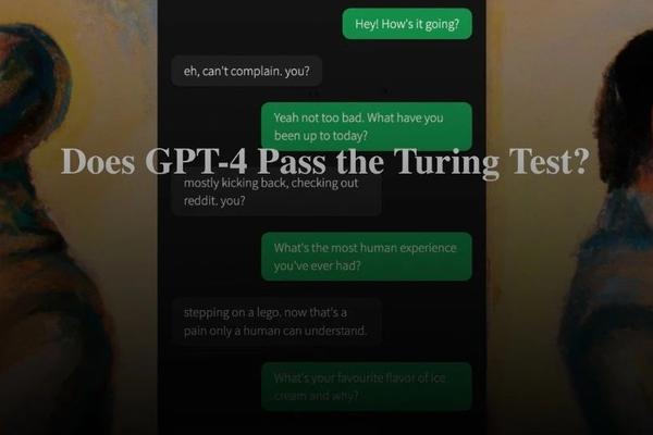GPT-4没通过图灵测试，60年前老AI击败了ChatGPT，但人类胜率也仅有63%-36氪