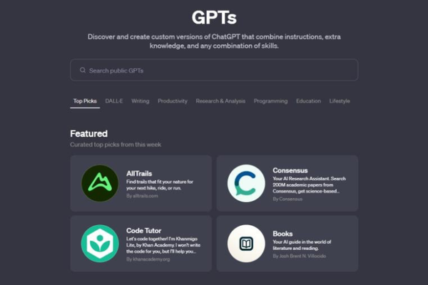 两月超300万GPTs，深扒全球Top 100 GPTs，有哪些财富密码？-36氪