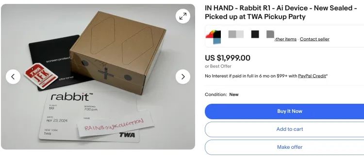 rabbit r1第一批买家秀来了！经历轰动与质疑后，AI硬件销冠诞生-36氪