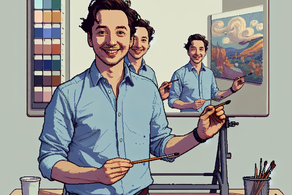 ControlNet作者新项目爆火：仅一张图生成25秒绘画全过程，不到一天GitHub揽星600+-36氪