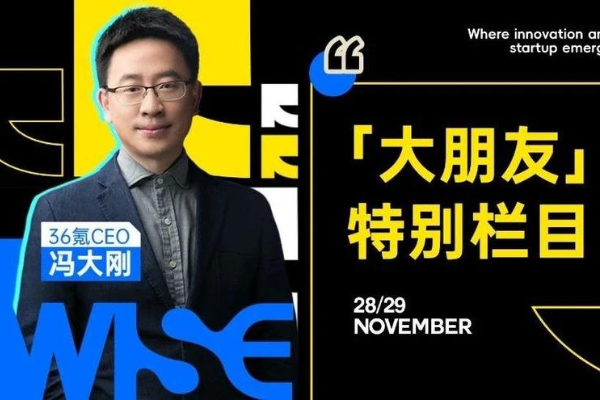 36氪最会提问的那个男人来啦！｜WISE2024「大朋友」特别栏目-36氪