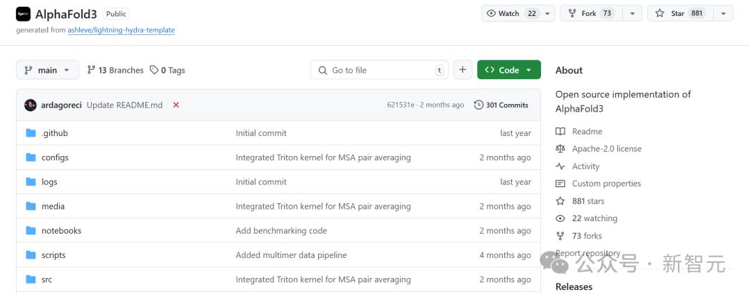 AlphaFold3重磅开源，诺奖级AI颠覆世界，GitHub斩获1.8k星，本地即可部署-36氪