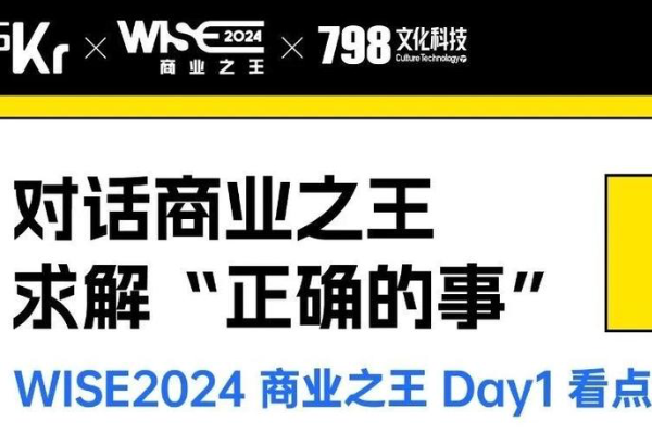 对话商业之王，求解“正确的事”丨 WISE2024 商业之王Day1看点大揭秘-36氪